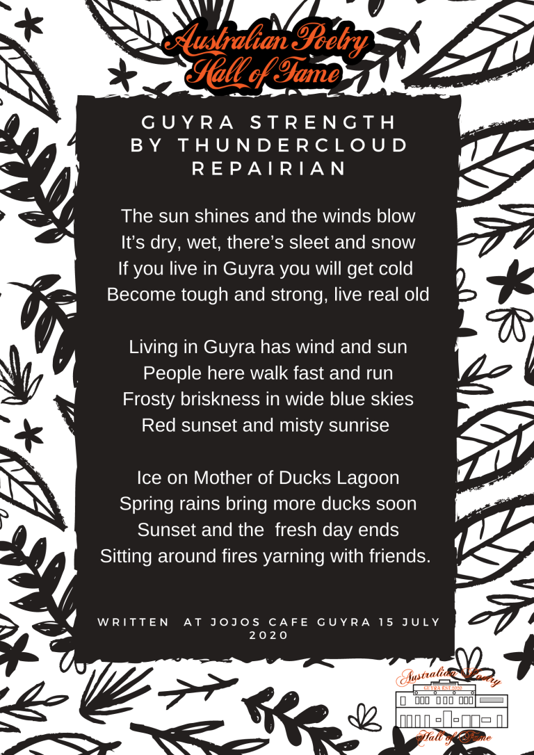 Australian Bush Poetry and falling into the toilet. – Thundercloud ...
